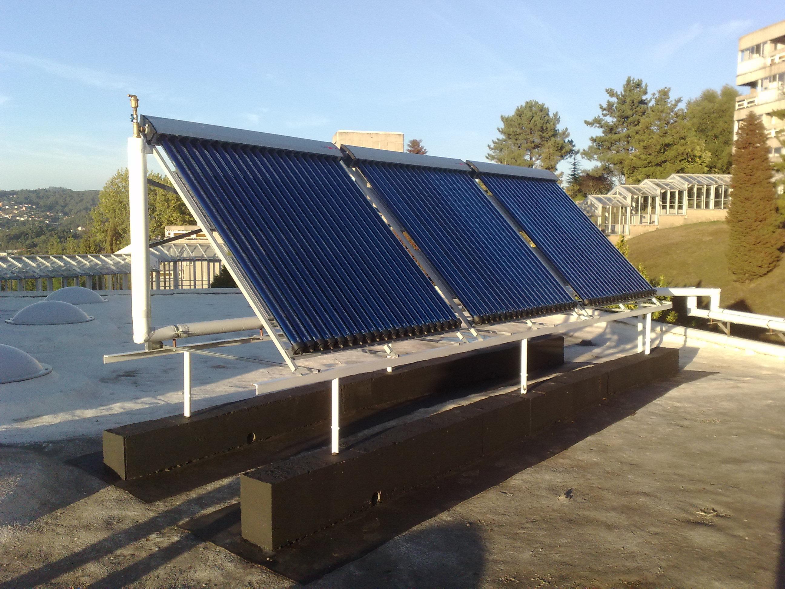 Instalación solar para ACS en Termocalor