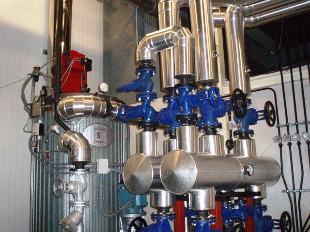 Instalación para aceite térmico en empresa de alimentación en Termocalor